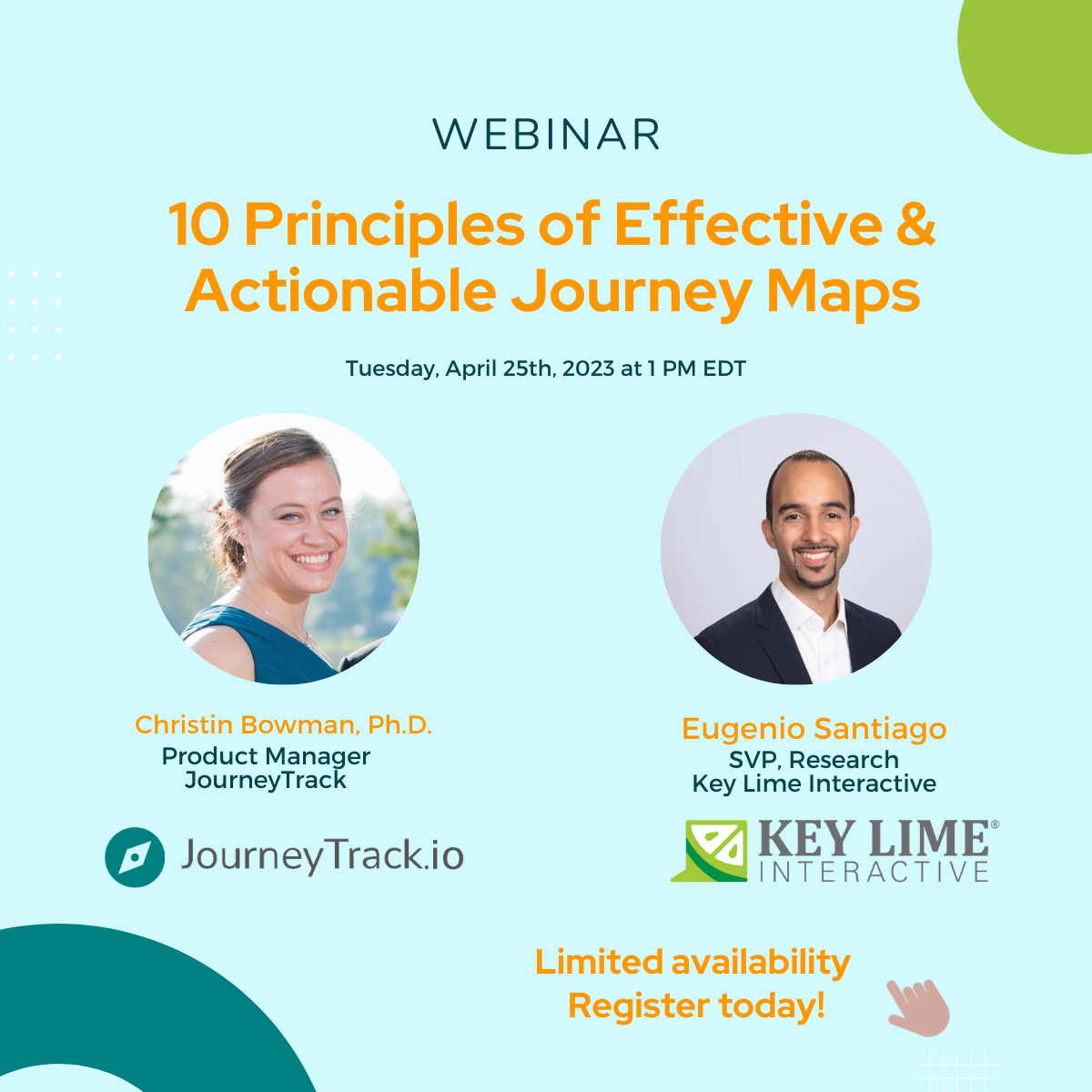 10 Principles of Effective and Actionable Journey Maps